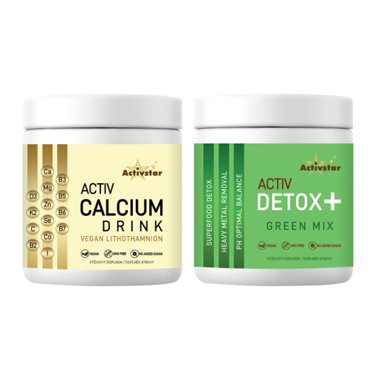 Activstar - Activ detox + 240 gram, Activ Calcium drink vegan ...